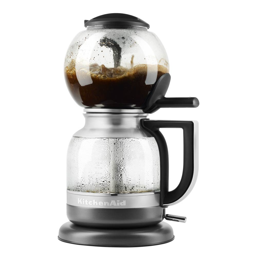 Cafetera Sifon Silver KitchenAid 1 Lt - 8 tazas